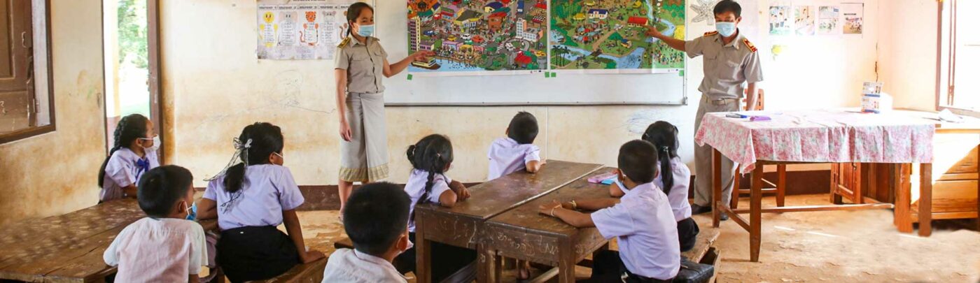Where we work - Basic Education Quality and Access in Lao PDR